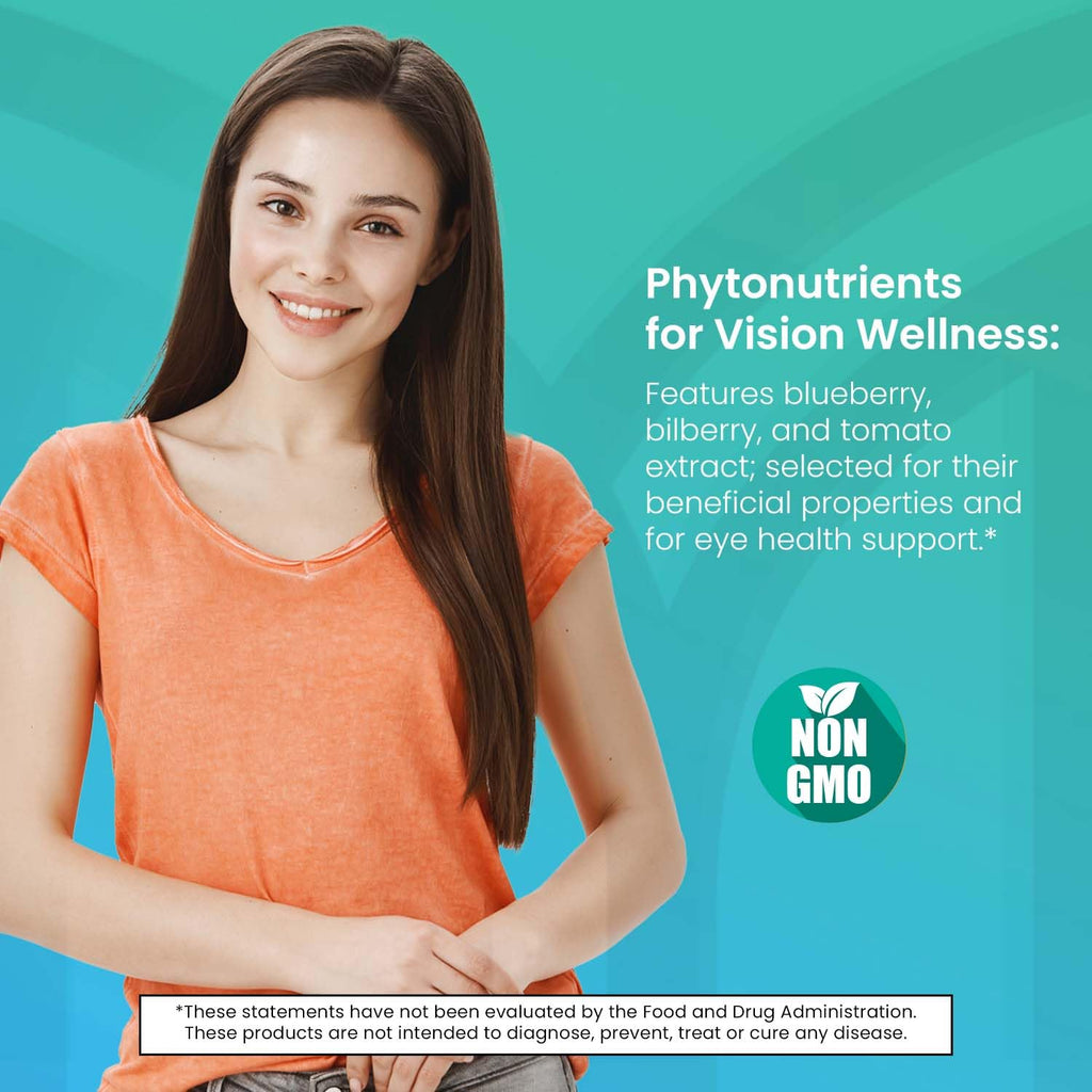Eye health supplement softgels