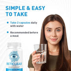 Eye health supplement with antioxidants