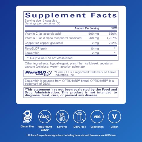 eye health supplements without zinc