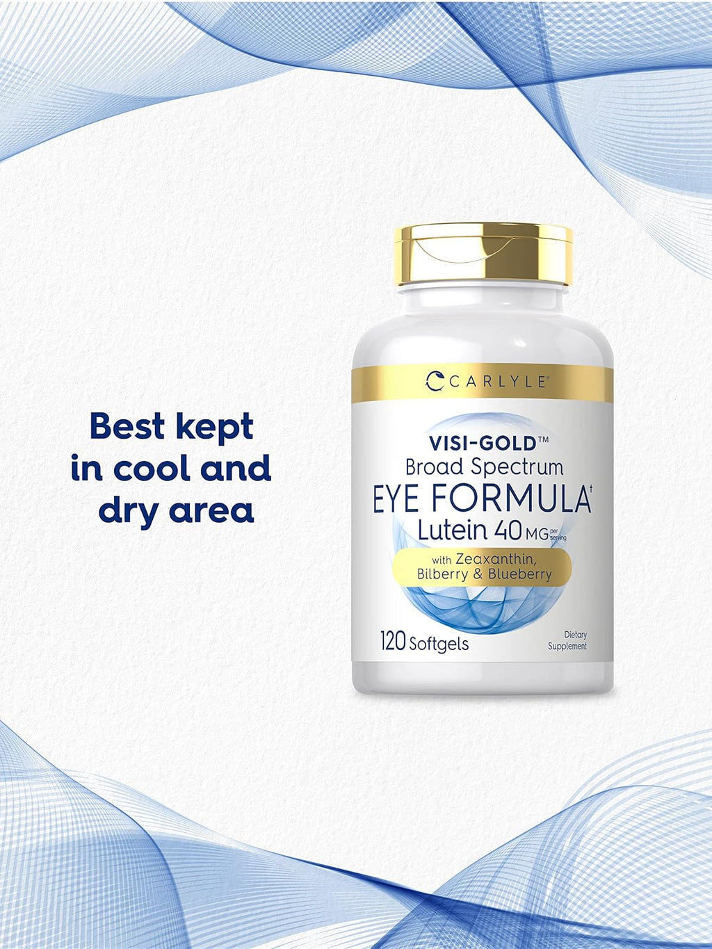 Eye health support with Carlyle vitamins