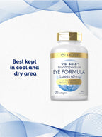 Eye health support with Carlyle vitamins