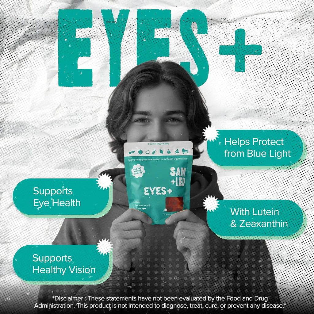 Eye health support with SAM+LEO