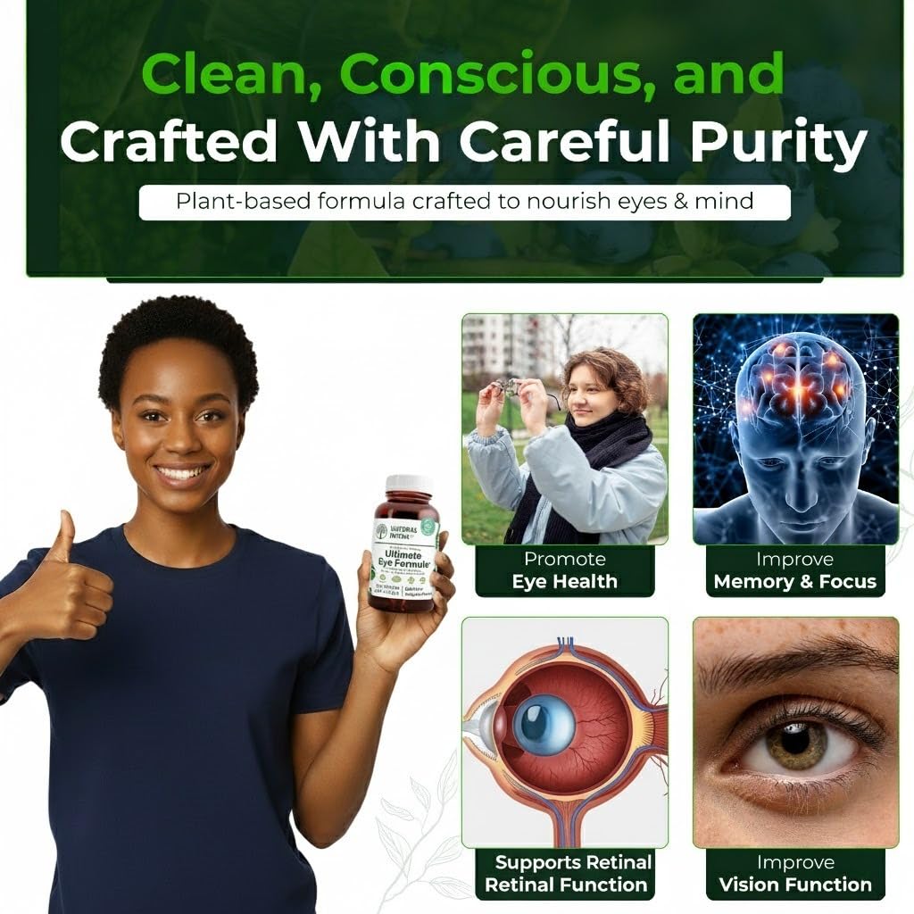 Eye health support with vitamins