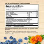 Eye health support with vitamins