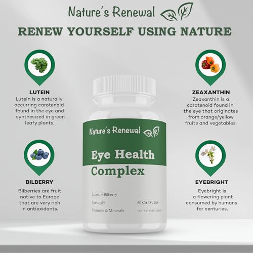 Eye health vitamins for daily use