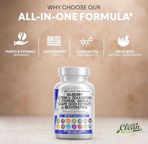 Eye health vitamins with antioxidants
