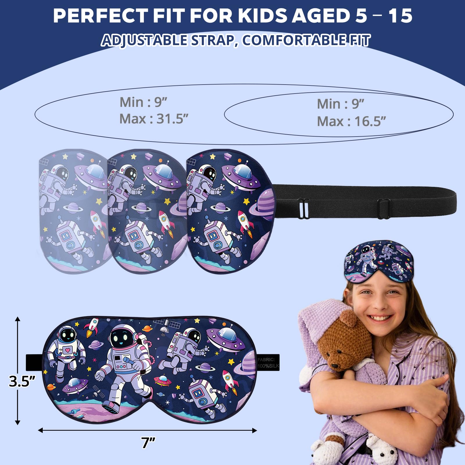 eye mask promoting better sleep