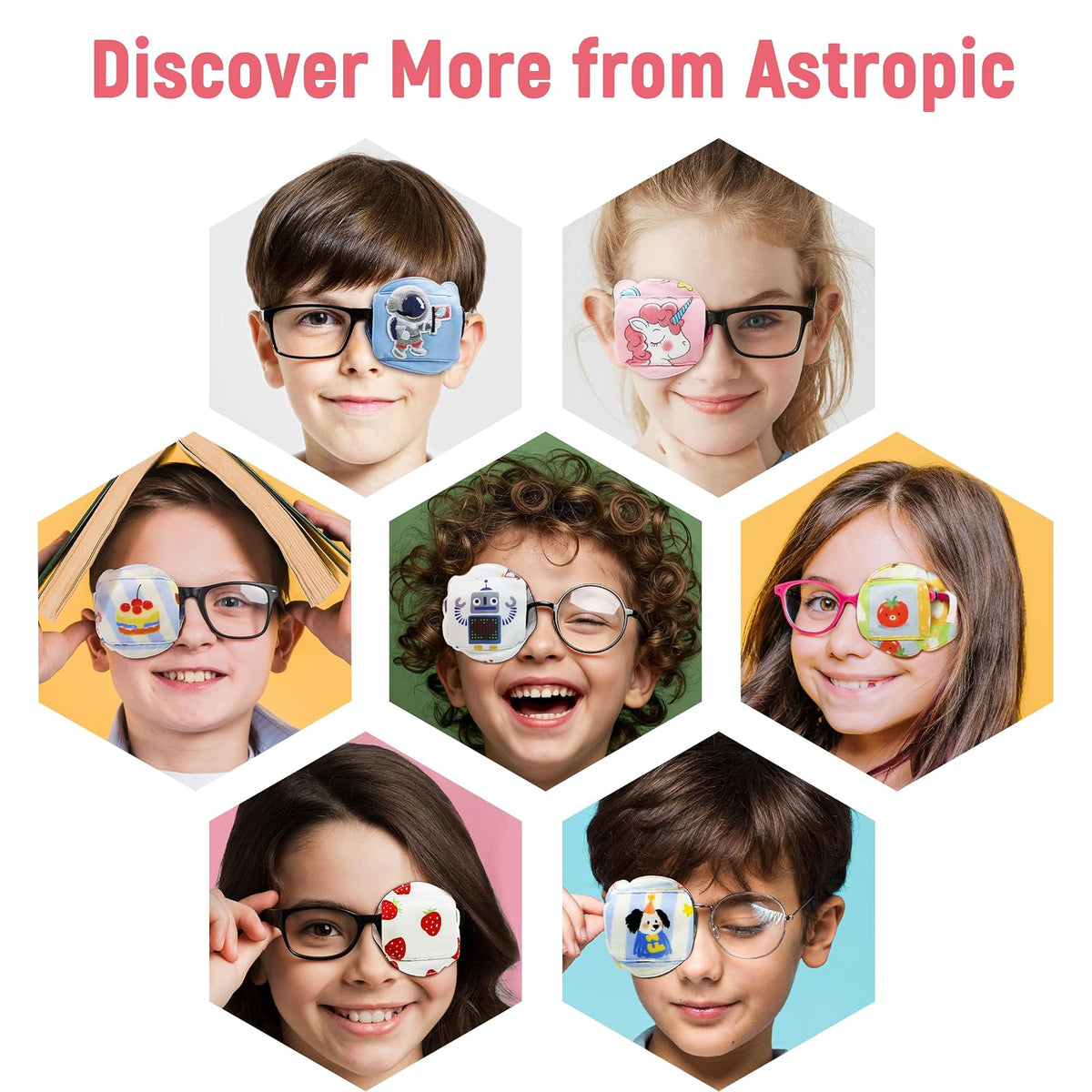 eye patch for kids promoting healthy vision