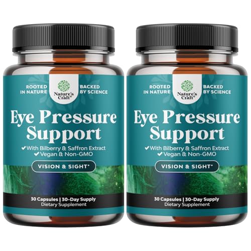 eye pressure support vegan supplement