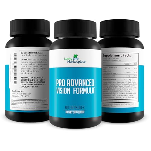 eye strain relief blended supplements