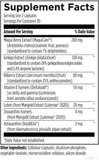 eye strain relief supplement