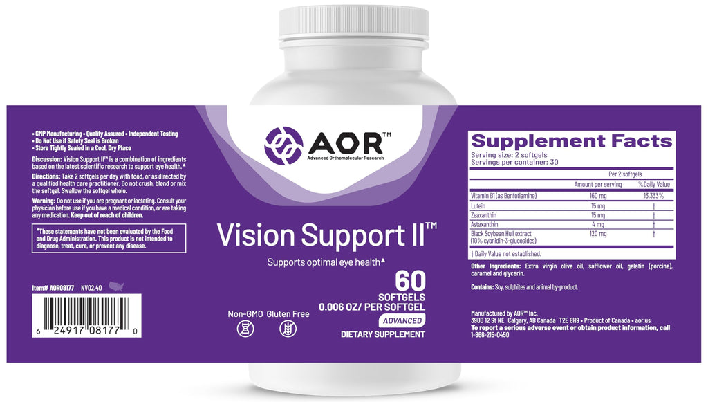 eye supplements for overall health