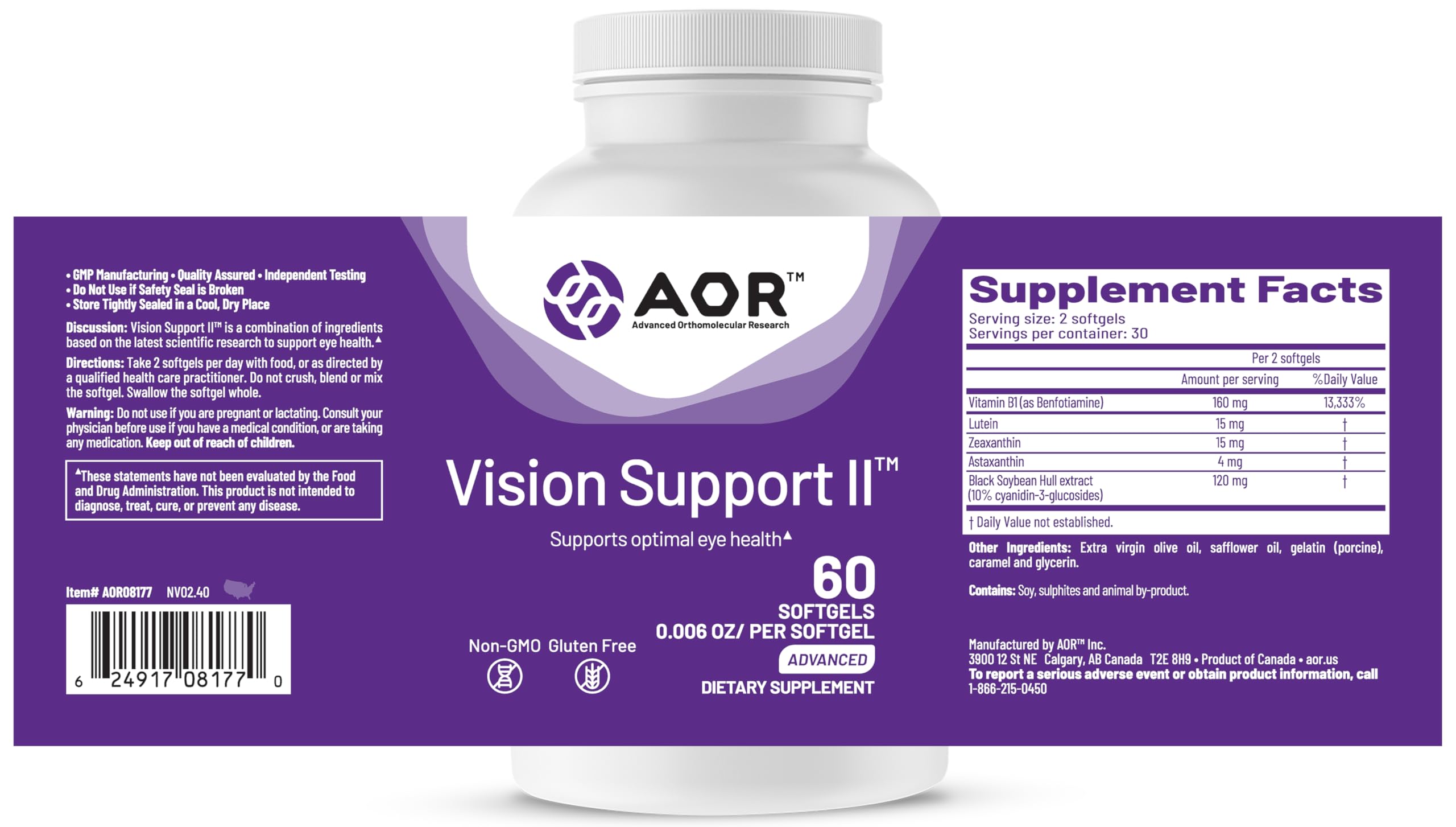 eye supplements for overall health