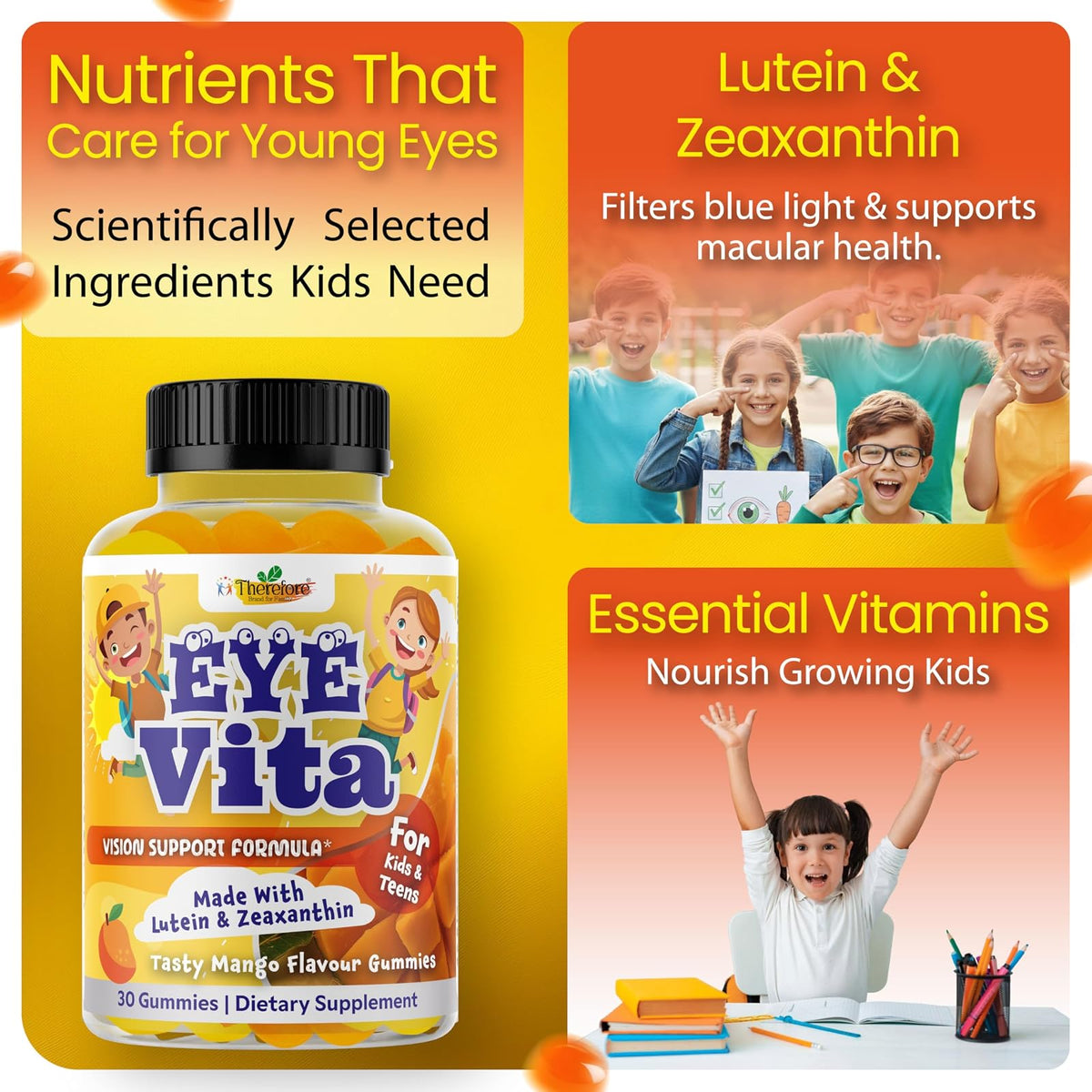 Eye support vitamins for kids