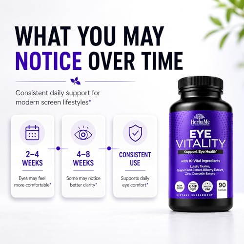 Eye support vitamins with Vitamin A