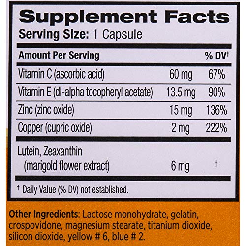 eye vitamin and mineral blend for clarity