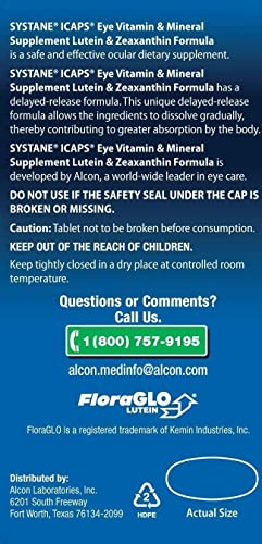 eye vitamin tablets for daily use