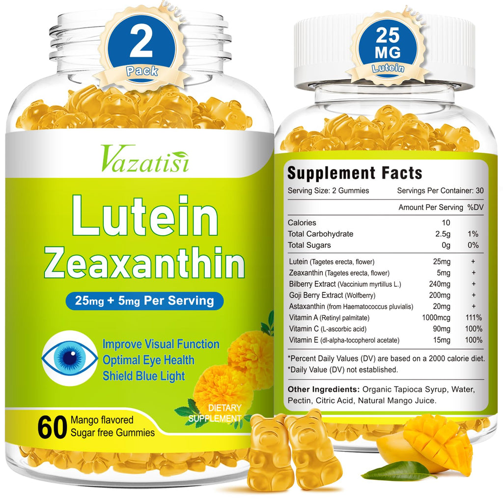 Eye Vitamins Lutein gummies for vision