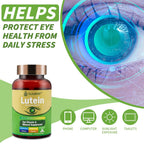 Eye vitamins with lutein and zeaxanthin
