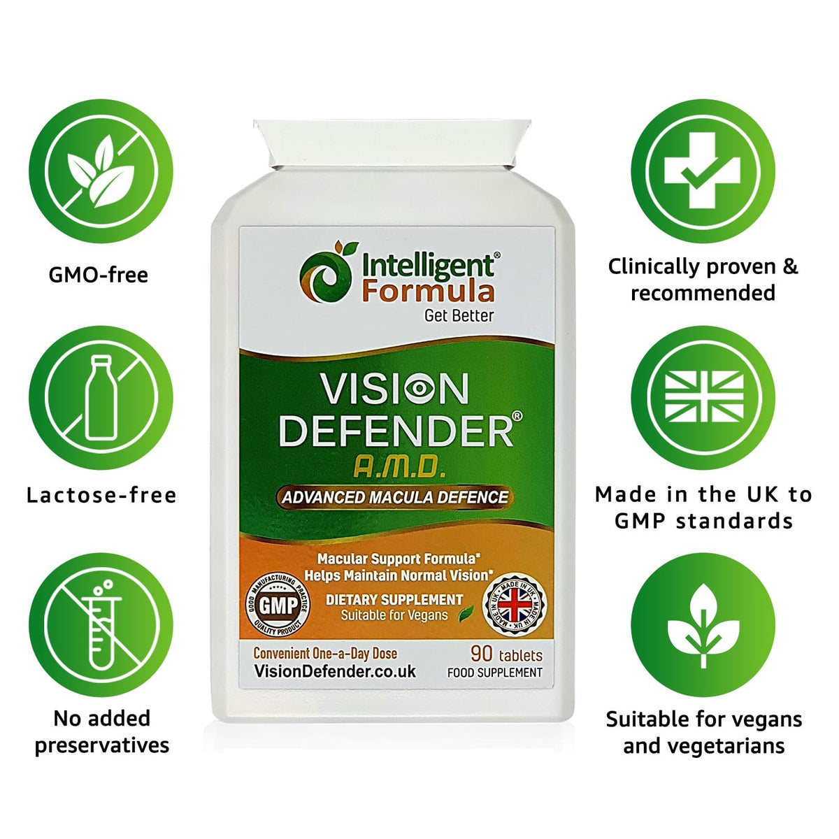Eye vitamins with lutein for clarity