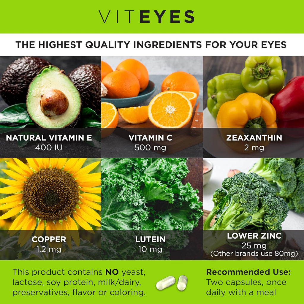 Eye vitamins with Vitamin A