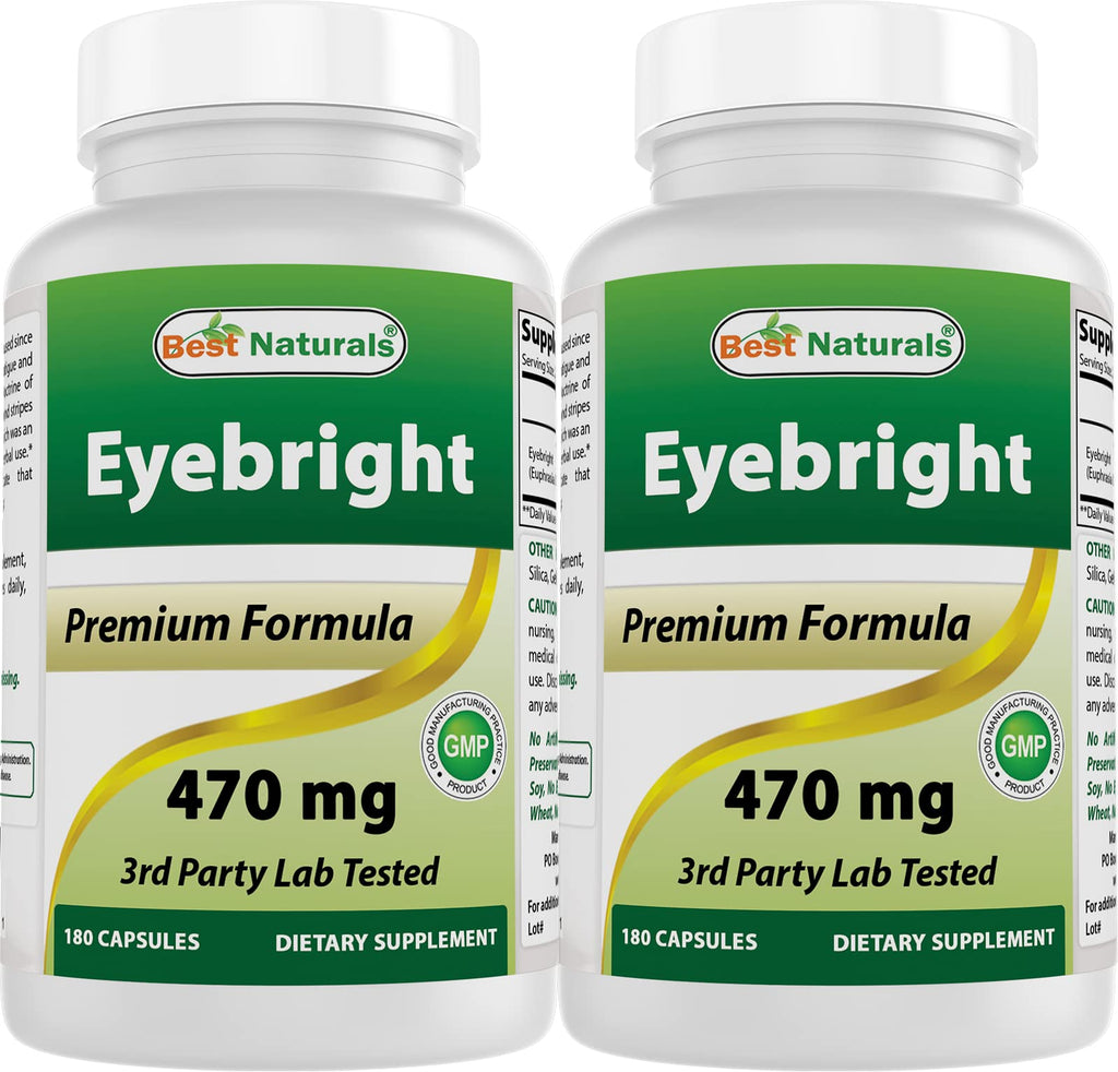 Eyebright capsules for eye health