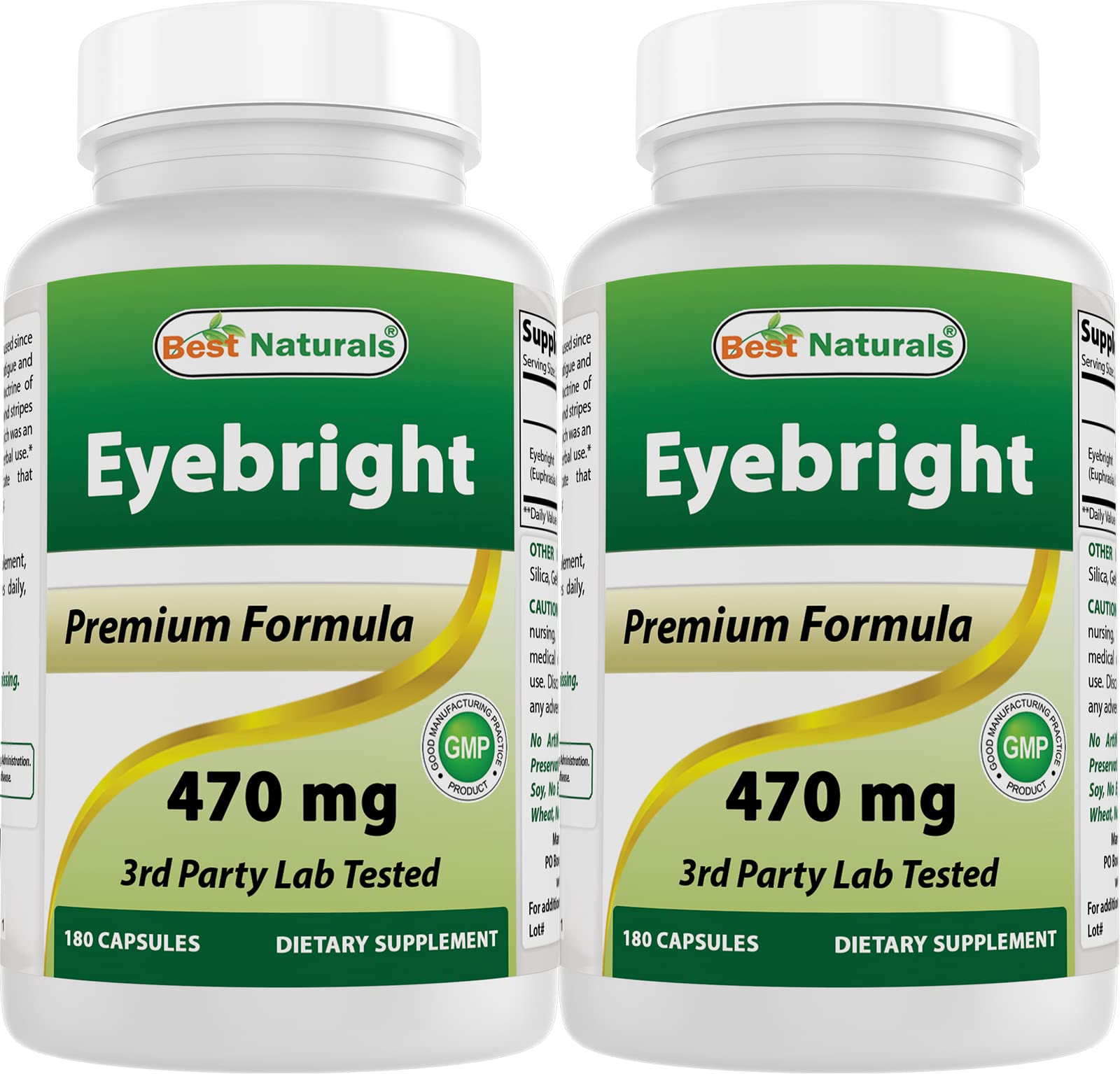 Eyebright capsules for eye health