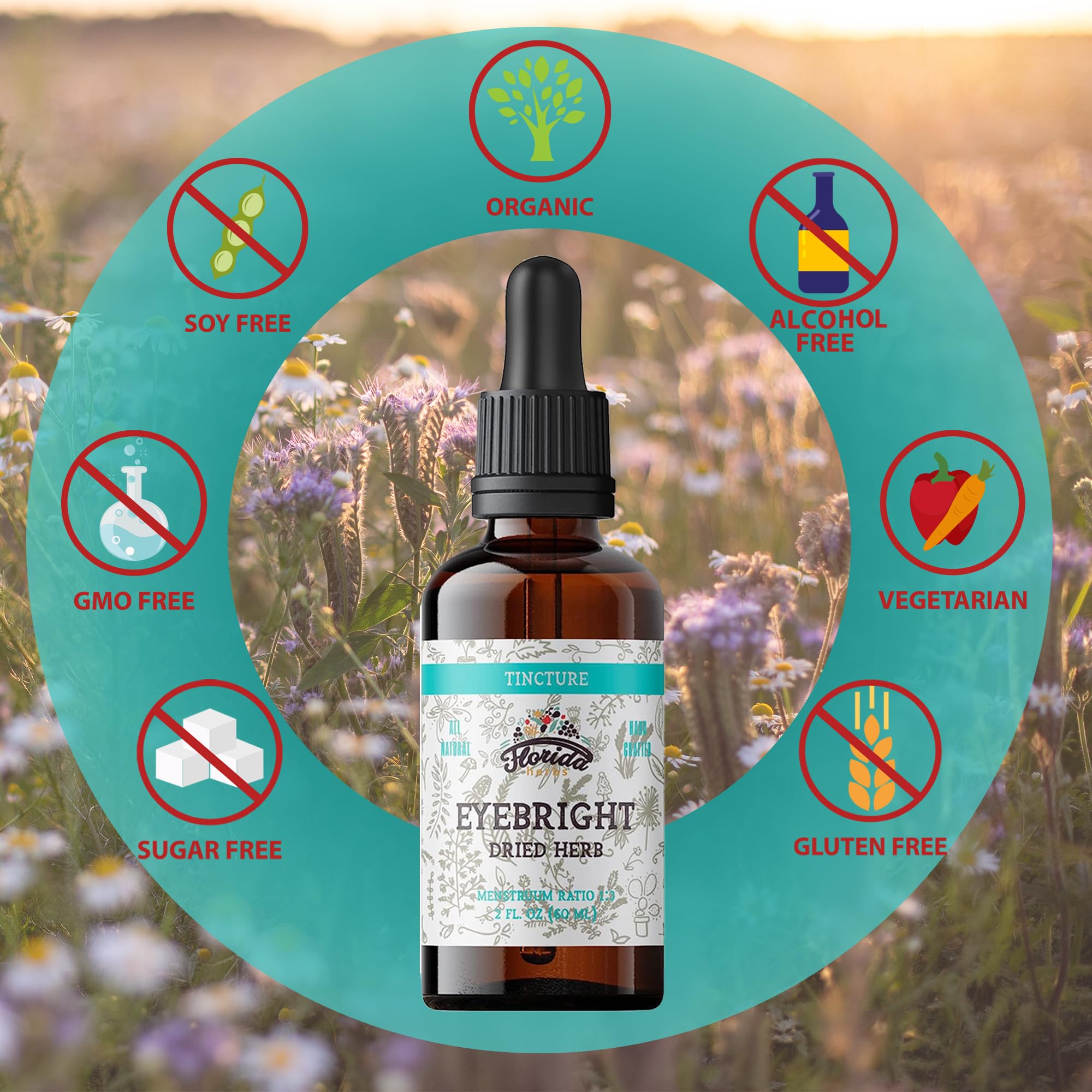 eyebright for soothing irritated eyes