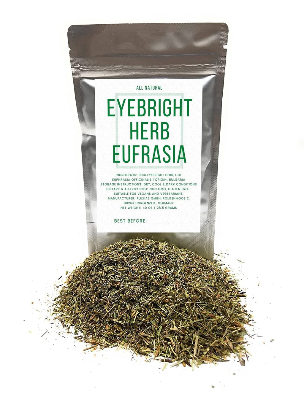 eyebright herb dried for herbal tea