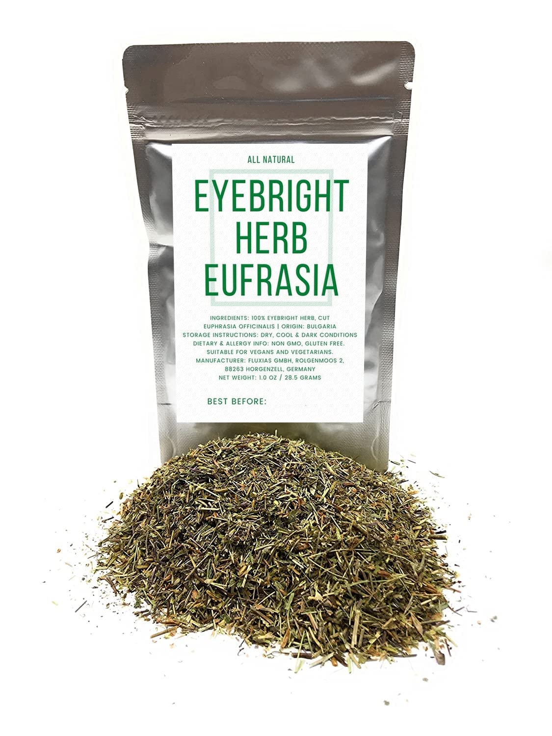eyebright herb dried for herbal tea