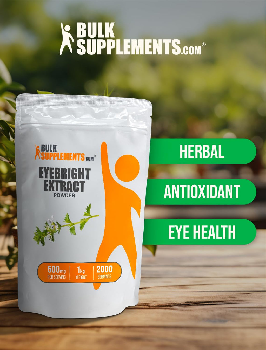 Eyebright herbal supplement for wellness
