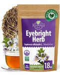 Eyebright herbal tea for eye health