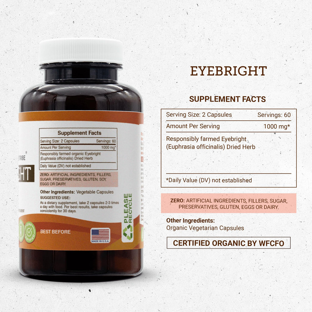 Eyebright supplement for eye health