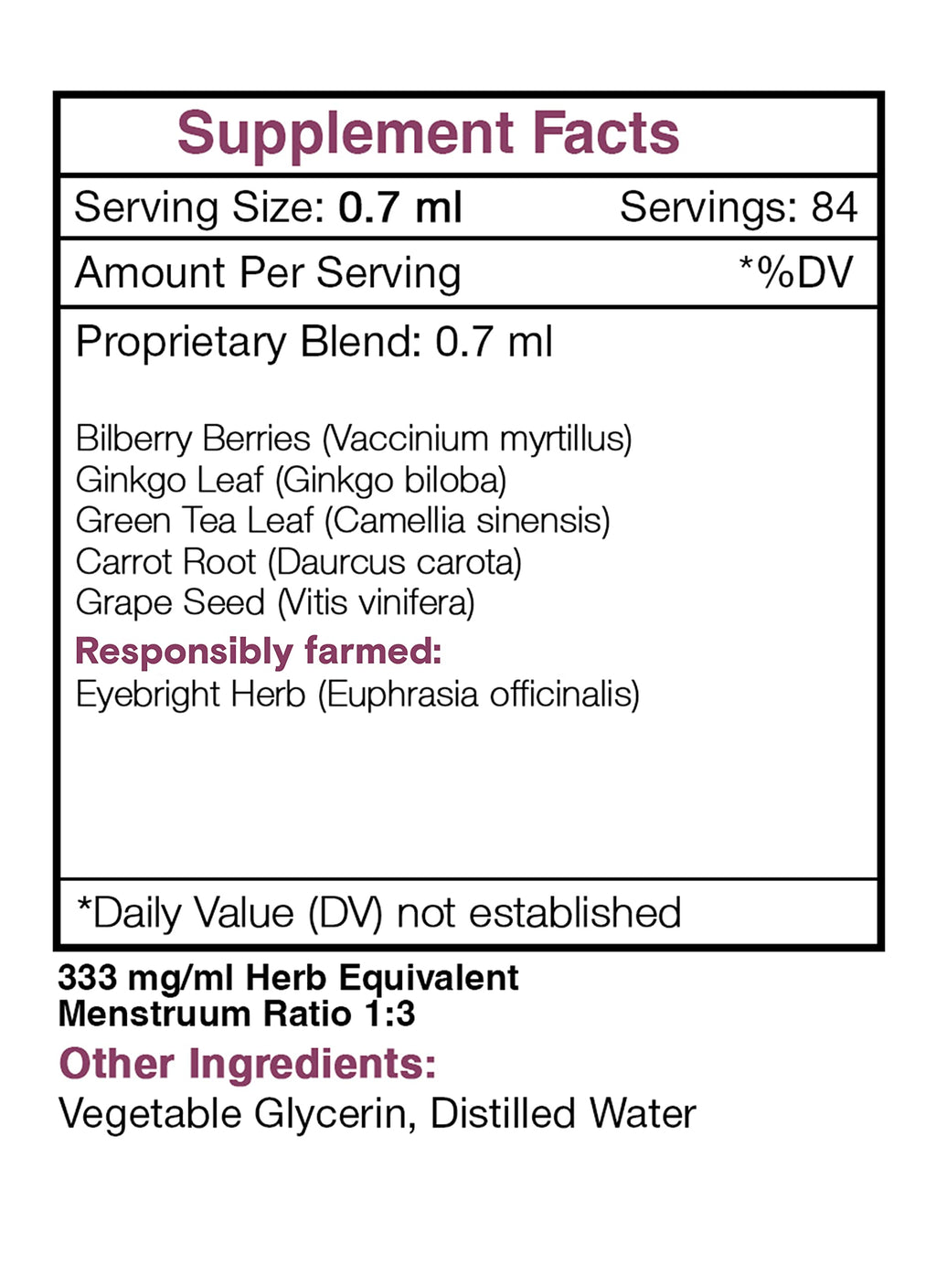 eyebright tincture for clarity