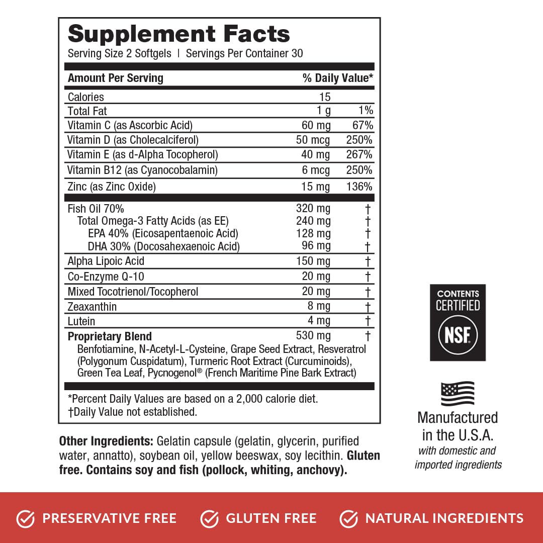 EyePromise kids multivitamin softgels