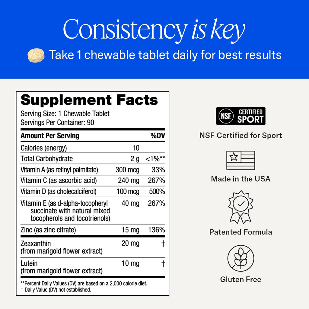 EyePromise vitamin A for clear eyesight