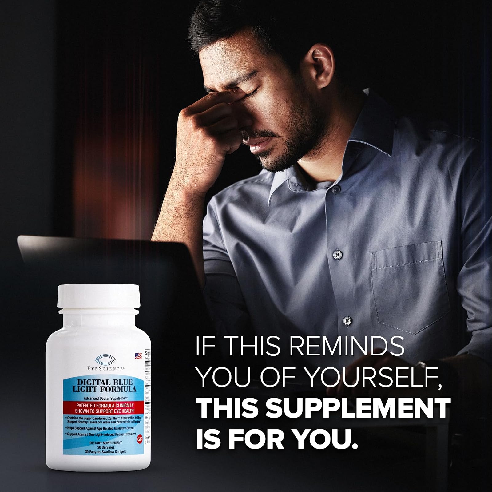 EyeScience Lutein for enhanced visual clarity