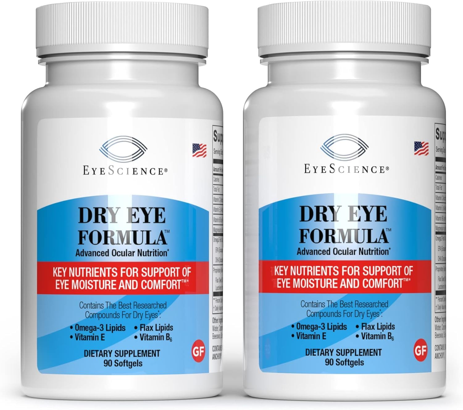 EyeScience vitamin E softgels for dry eyes