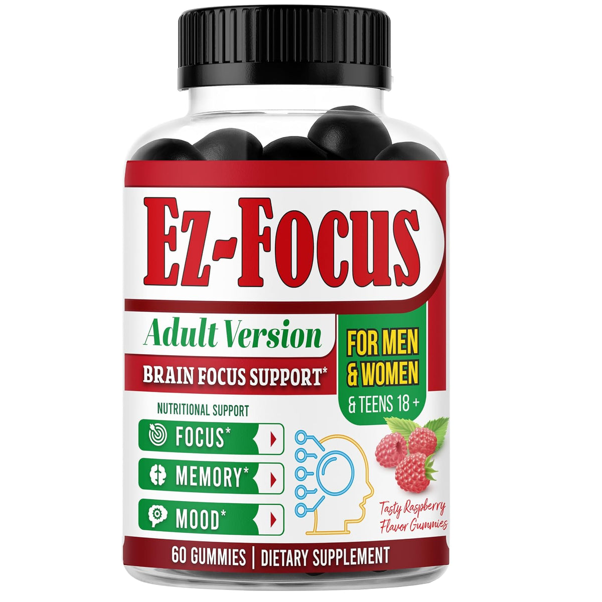 Ez-Focus brain support gummies