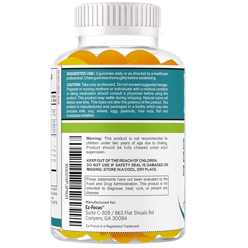 Ez-Focus Gummies for better concentration