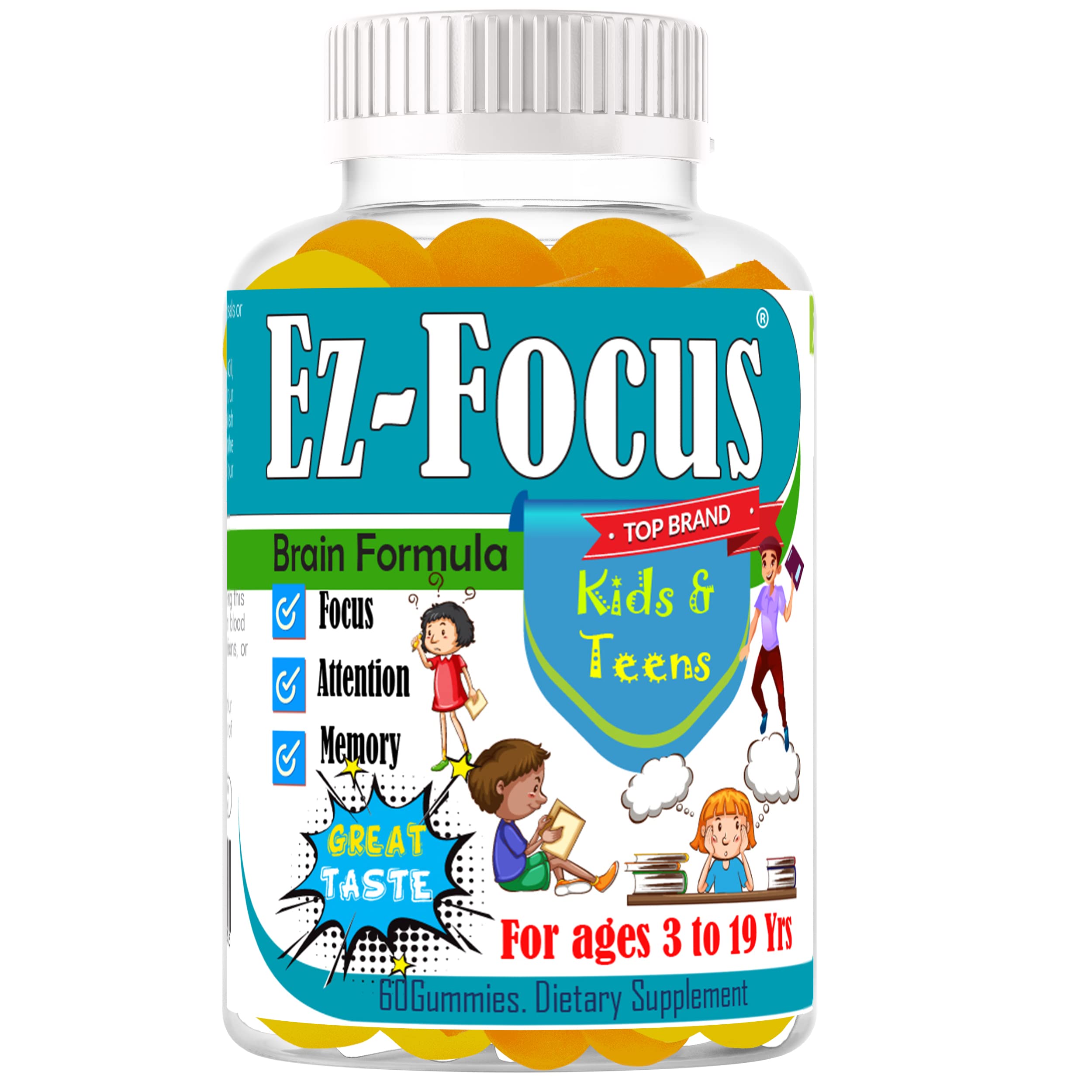 Ez-Focus Gummies for kids