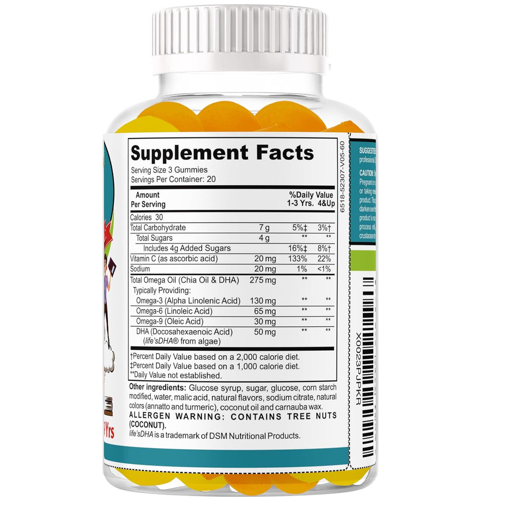 Ez-Focus kids vitamins for focus and concentration