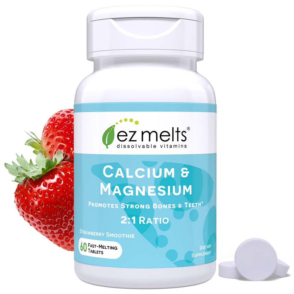 EZ Melts calcium supplement tablets