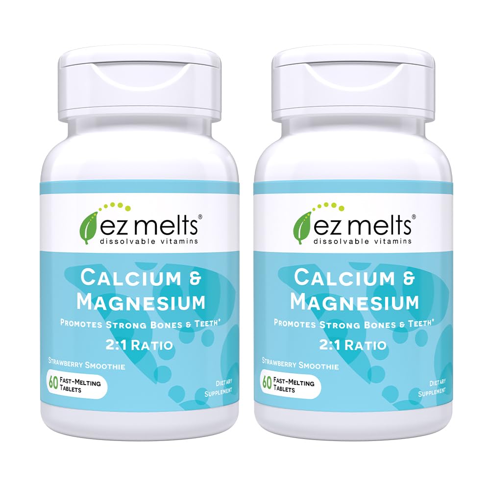 EZ Melts calcium supplement tablets