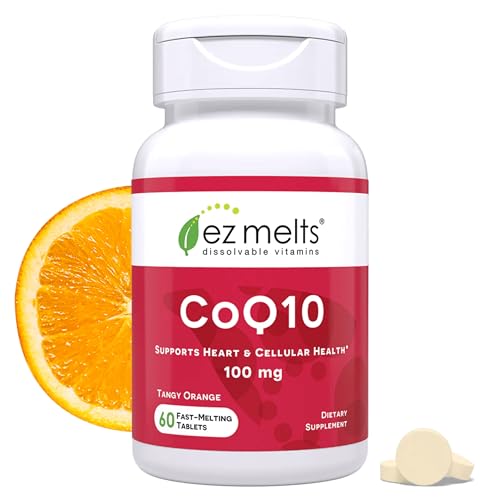 EZ Melts CoQ10 100 mg tablets