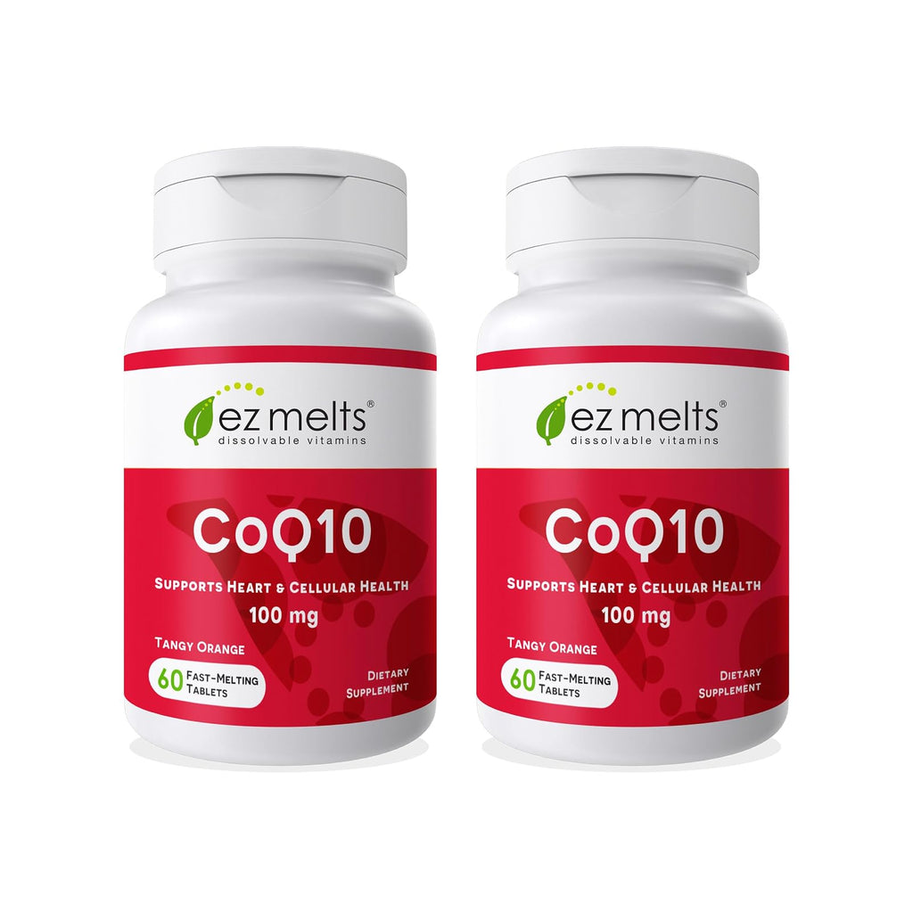 EZ Melts CoQ10 100 mg tablets