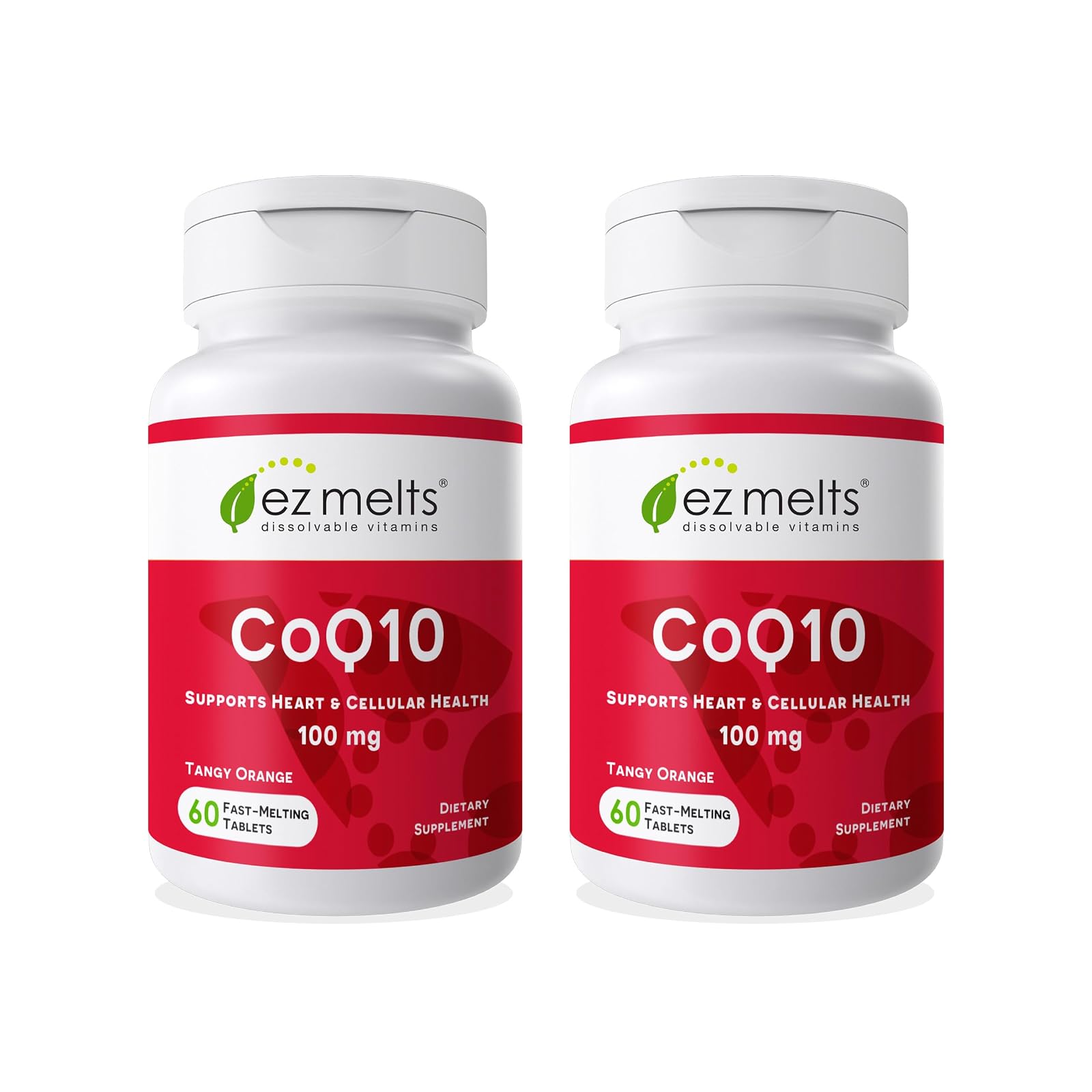 EZ Melts CoQ10 100 mg tablets