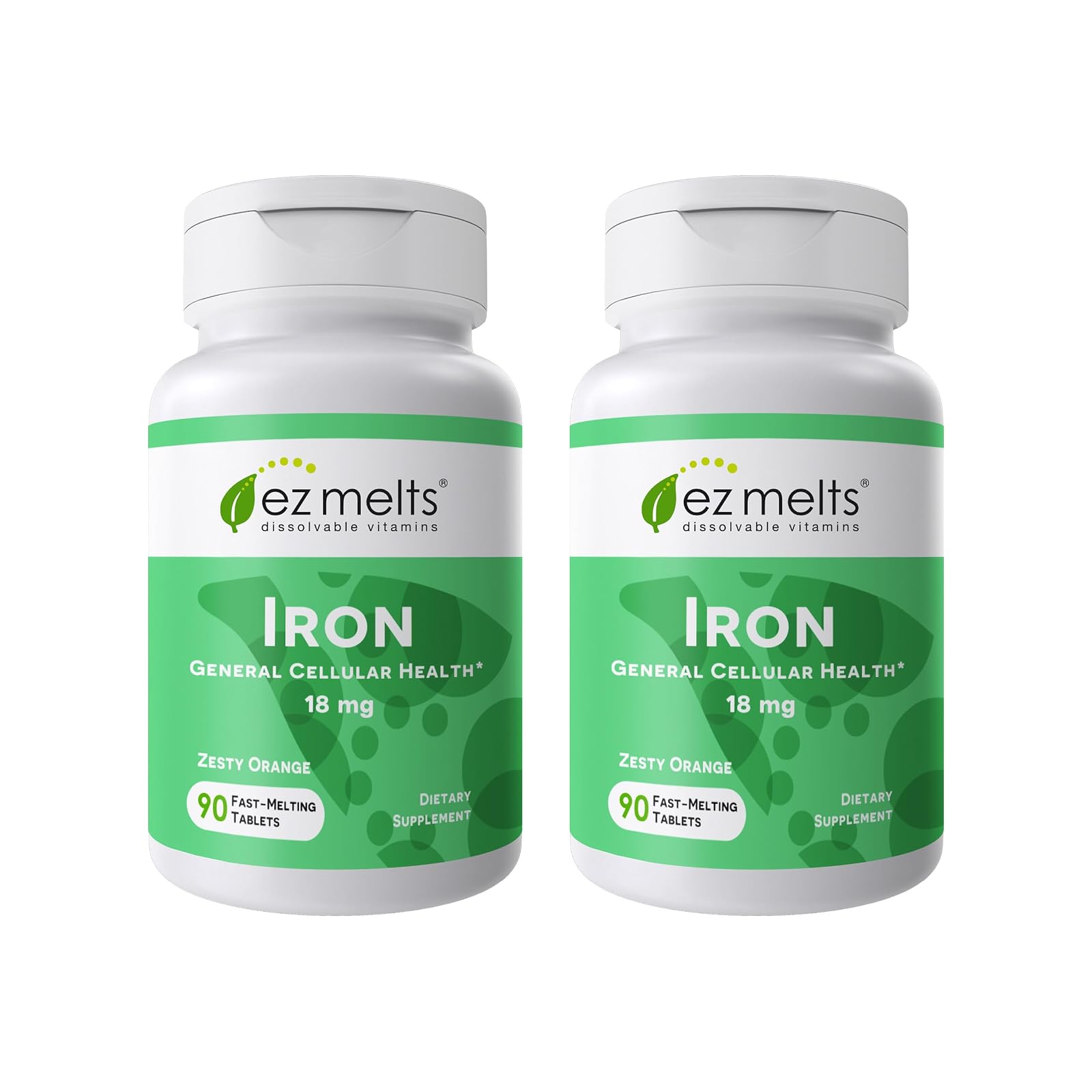 EZ Melts iron supplement for women
