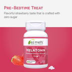 EZ Melts melatonin for better sleep
