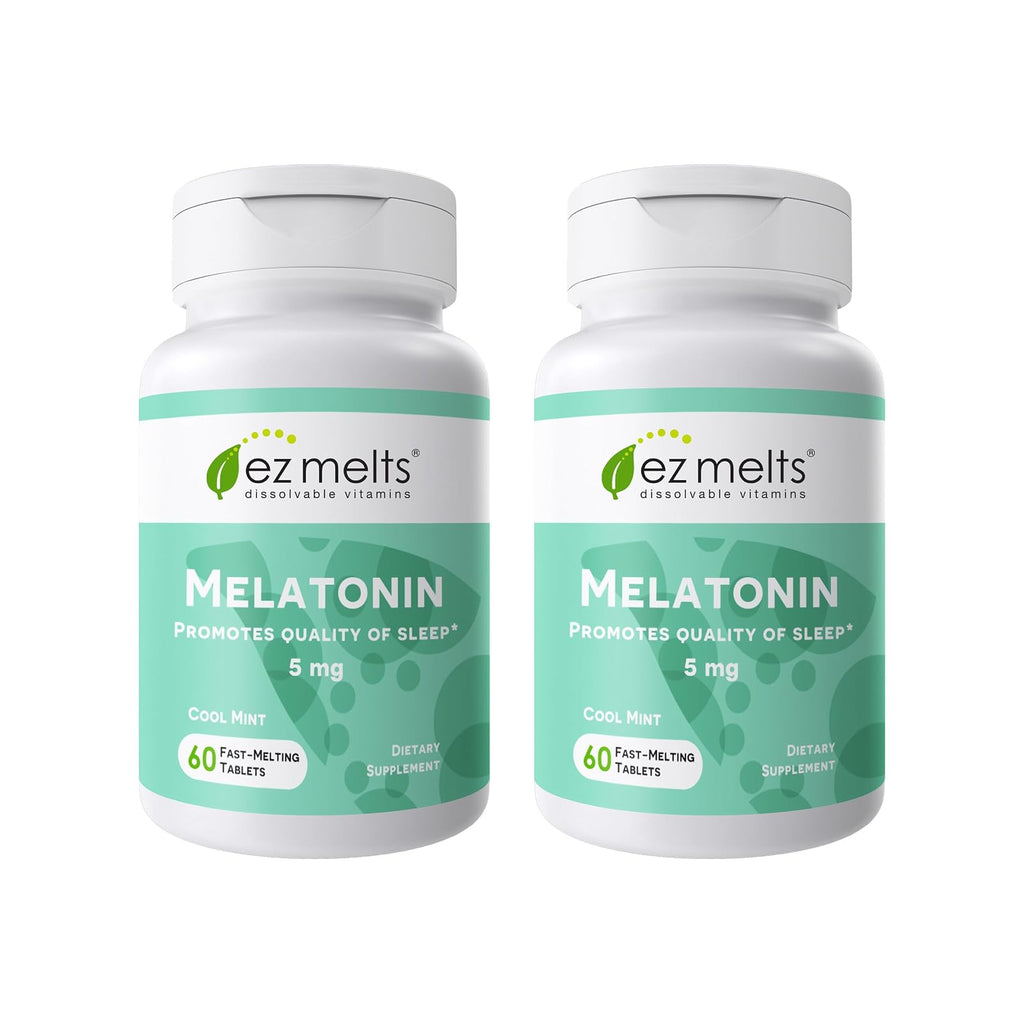 EZ Melts melatonin for restful sleep